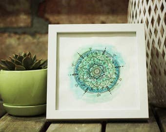 Mandala wall art | Etsy