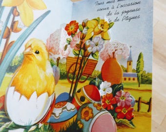 Easter pop up card | Etsy