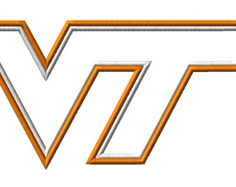 Virginia tech logo | Etsy