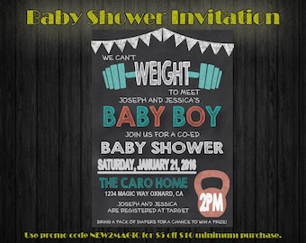 Crossfit baby shower | Etsy