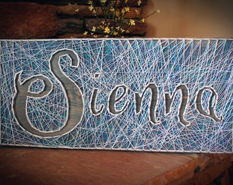 Name string art | Etsy