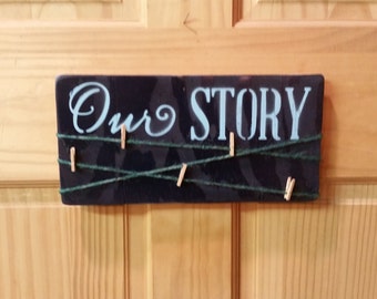 Sign our photo frame | Etsy