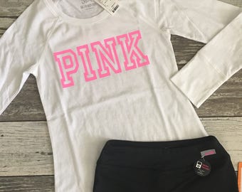 Pink victoria secret | Etsy