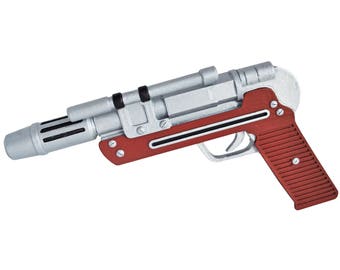 Custom SE-14R Light Repeating Blaster Data Plate Prop STAR