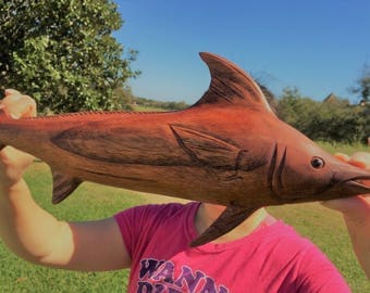 Marlin sculpture | Etsy