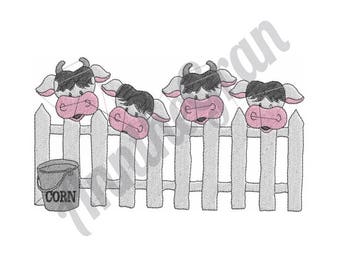 Cow embroidery | Etsy