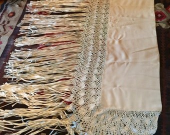 Macrame shawl | Etsy