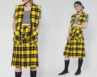 Gordon dress plaid | Etsy