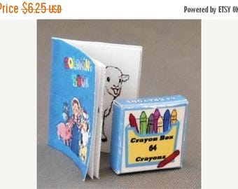 Mini coloring book | Etsy