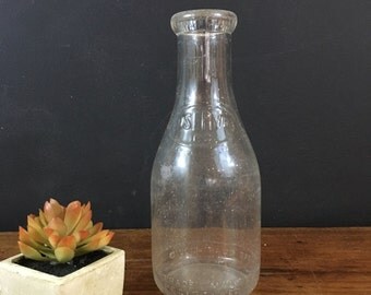 Small milk bottles | Etsy