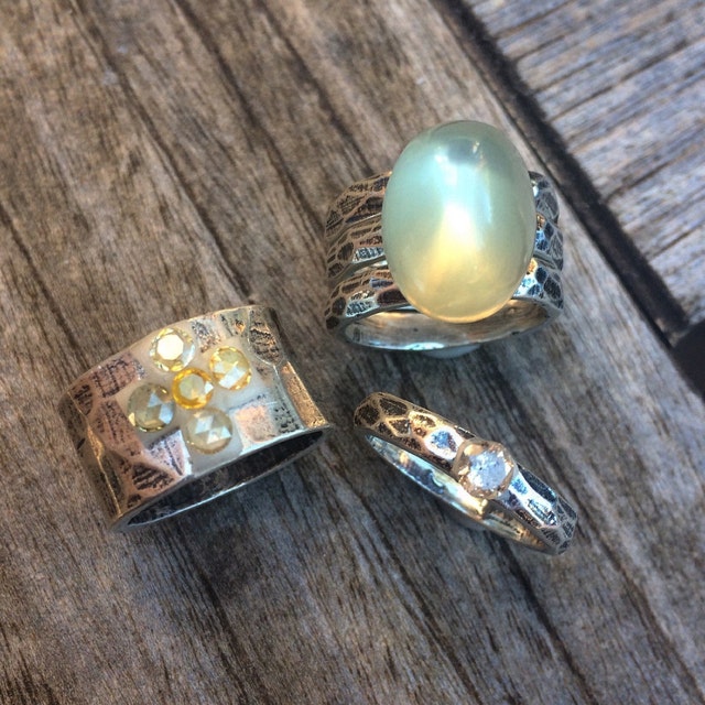 handmade sterling silver jewelry artisan jewelry by VedeliDesigns