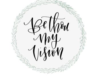 Be thou my vision | Etsy