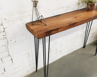 Narrow console table | Etsy