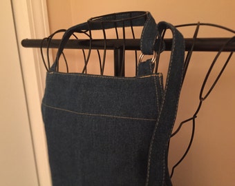 Denim apron | Etsy