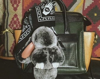 Bunny keychain | Etsy