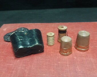 Antique thimble case | Etsy