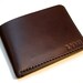 Mens leather wallet personalized leather wallet slim leather
