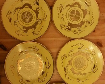 Dragon plates | Etsy