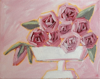 Whimsical rose | Etsy