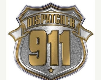 911 dispatcher decal | Etsy