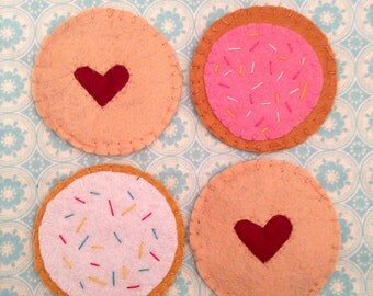 Felt cookies | Etsy