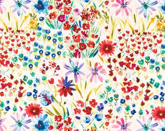 Wildflower fabric | Etsy