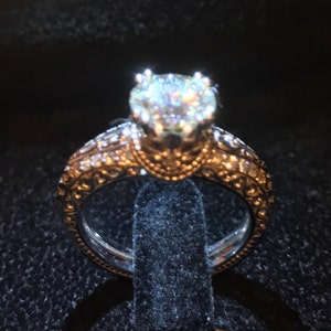 Ayala Jewelry Unique Engagement Ring Rose Gold by AyalaDiamonds