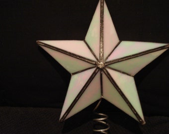 Glass tree topper | Etsy