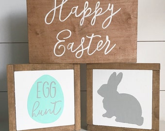 Easter egg hunt sign | Etsy