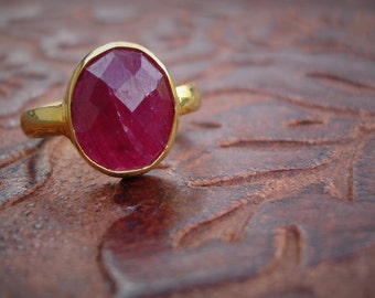 ruby ring – Etsy