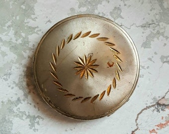 Antique pocket mirror | Etsy