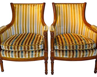 French arm chair | Etsy