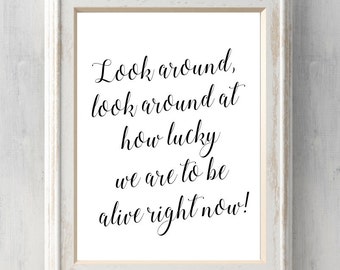 Printable Hamilton Inspired Fan Art Hamilton Musical Quote