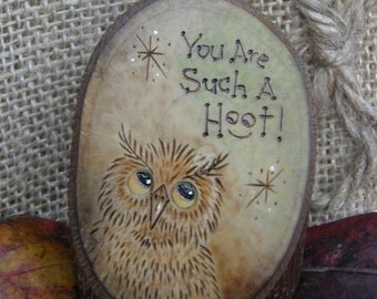 Owl wood burning | Etsy