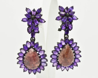 Omega back earrings | Etsy