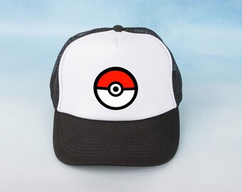 Pokeball hat | Etsy