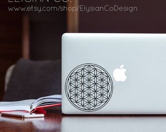 Sacred geometry sticker | Etsy