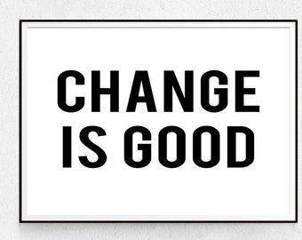 Changed for good | Etsy