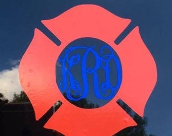 Firefighter logo | Etsy