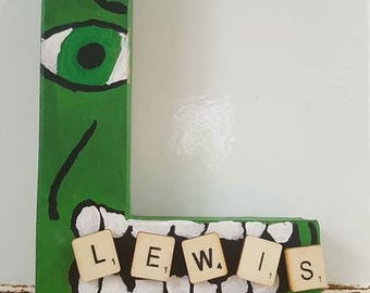 Hulk letters | Etsy