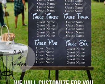 Table assignment | Etsy