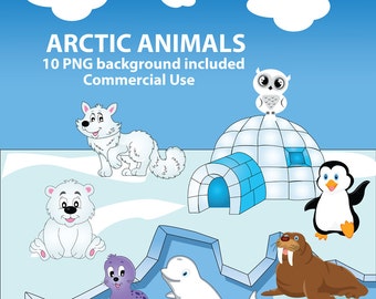Arctic clipart | Etsy