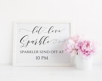 Sparkler sign | Etsy