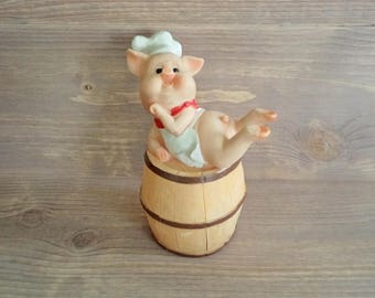 Chef pig | Etsy