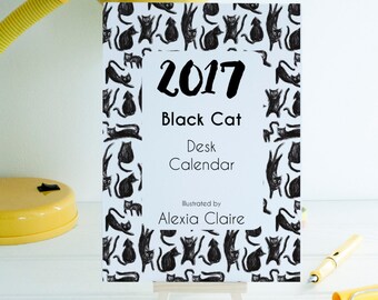 2017 Calendars planner refills funny animal cards by AlexiaClaire