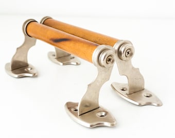 Wooden door knobs | Etsy