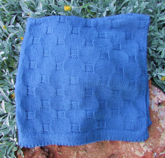 Cobblestones Baby Blanket Knitting Pattern by BiggerthanlifeKnits