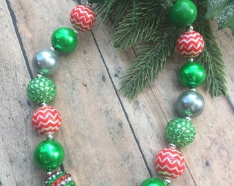 Christmas necklace | Etsy