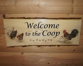 Chicken signs | Etsy