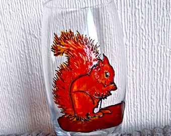 Squirrel in glasses | Etsy